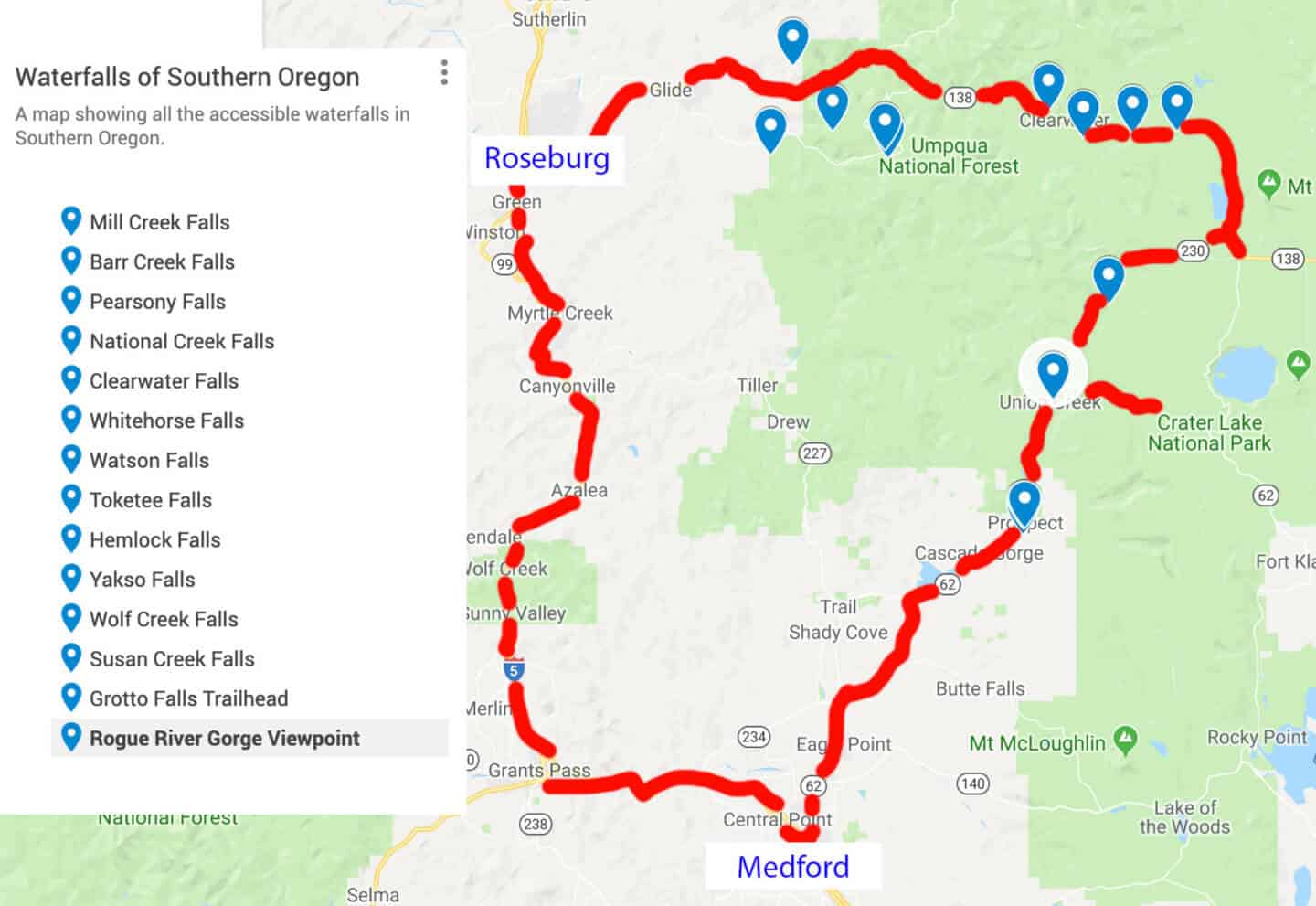 27 Best Waterfalls in Southern Oregon + How to See Them (2023) ⋆ We ...
