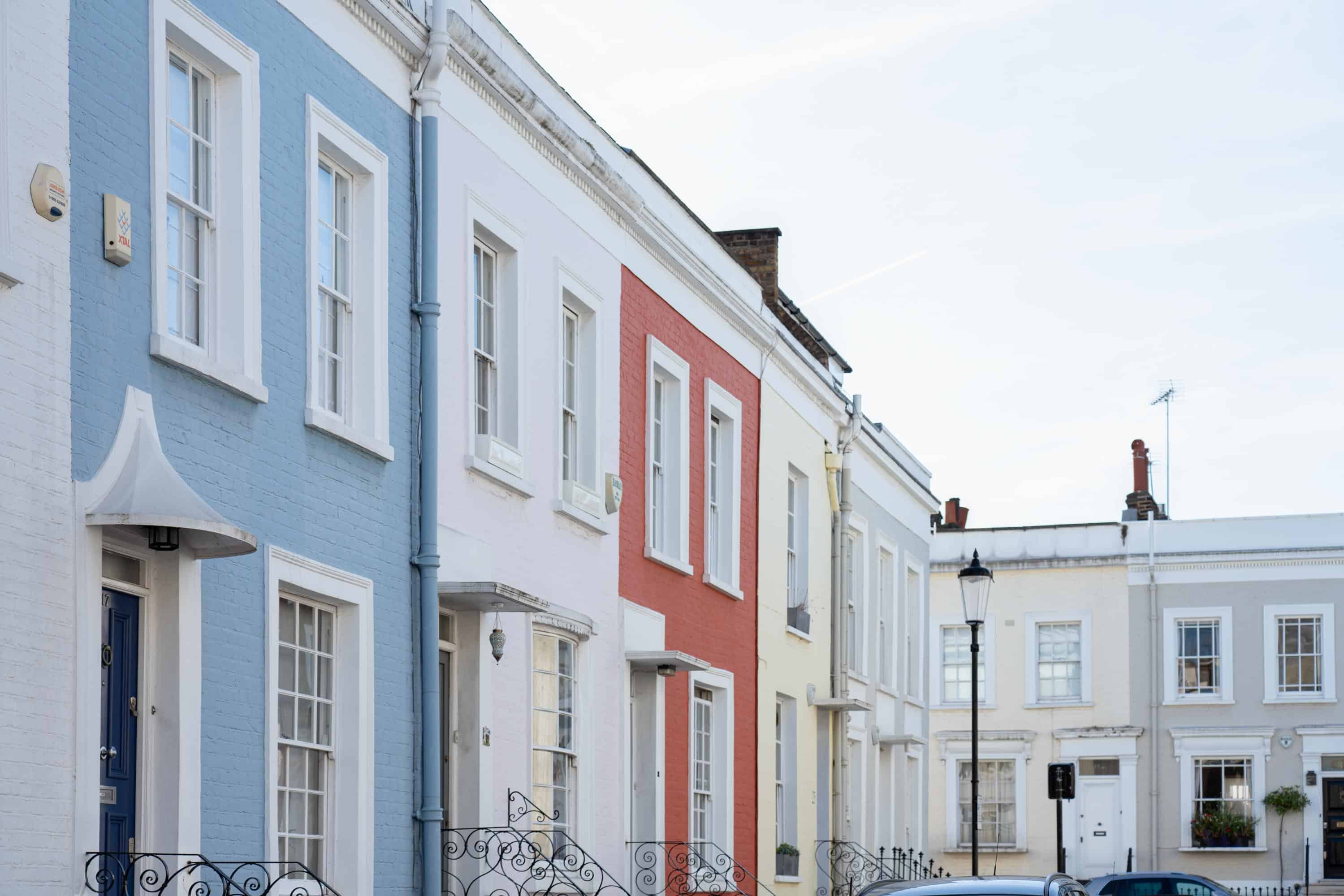 Notting Hill Colourful Houses Guide: the Most Colourful Houses in ...