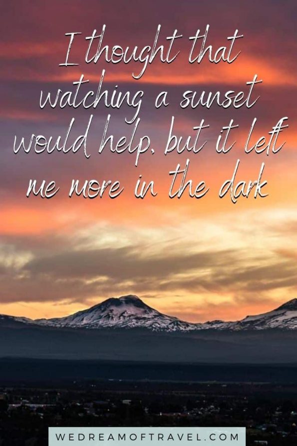 150 Best Sunset Quotes + Instagram Captions for 2024 ⋆ We Dream of ...