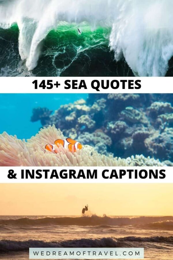 🌊 155 Beautiful Sea Quotes & Captions for Ocean Lovers (2024) ⋆ We ...