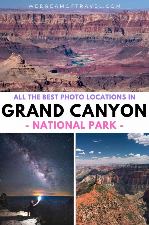 Grand Canyon Photography: Best Spots for North & South Rims! ⋆ We Dream ...