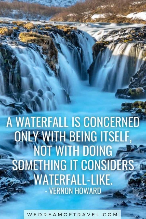📸 175+ Perfect Waterfall Quotes & Captions for Instagram (2024) ⋆ We ...