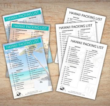 Printable Maui Packing List: Essentials + 25 Overlooked Items!