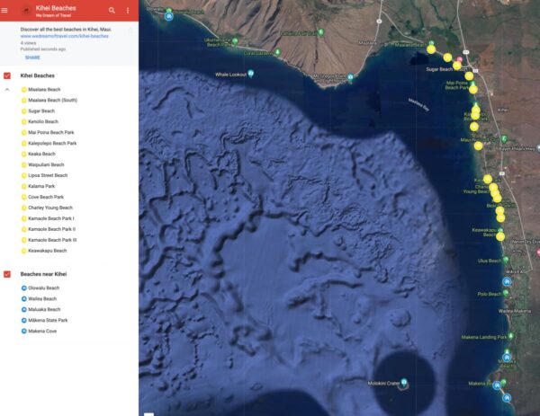 🏝 All 15 Kihei Beaches Explained: The Ultimate 2024 Guide ⋆ We Dream of ...